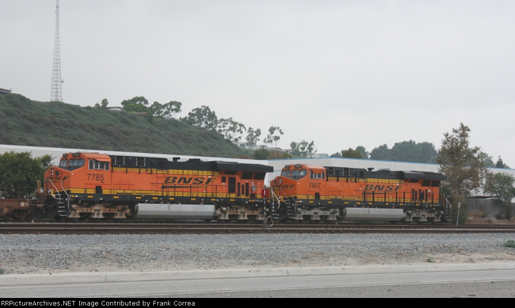 BNSF 7785 and 7907